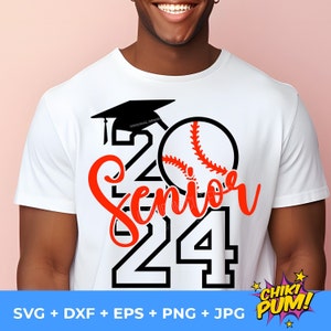 Senior 2024 SVG, Baseball Graduate 2024, Senior Baseball SVG, Class of ...