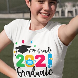 6th Grade Shirt SVG 6th Grade Graduation SVG Design Class of | Etsy