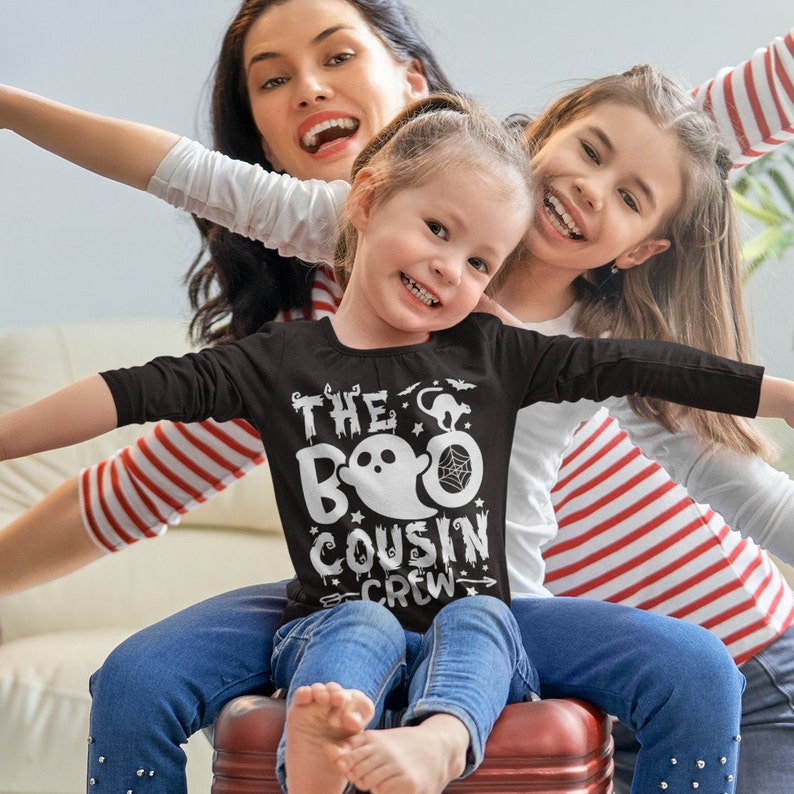 Boo Cousin Crew SVG PNG: Halloween Family Reunion Cut Files Cricut ...