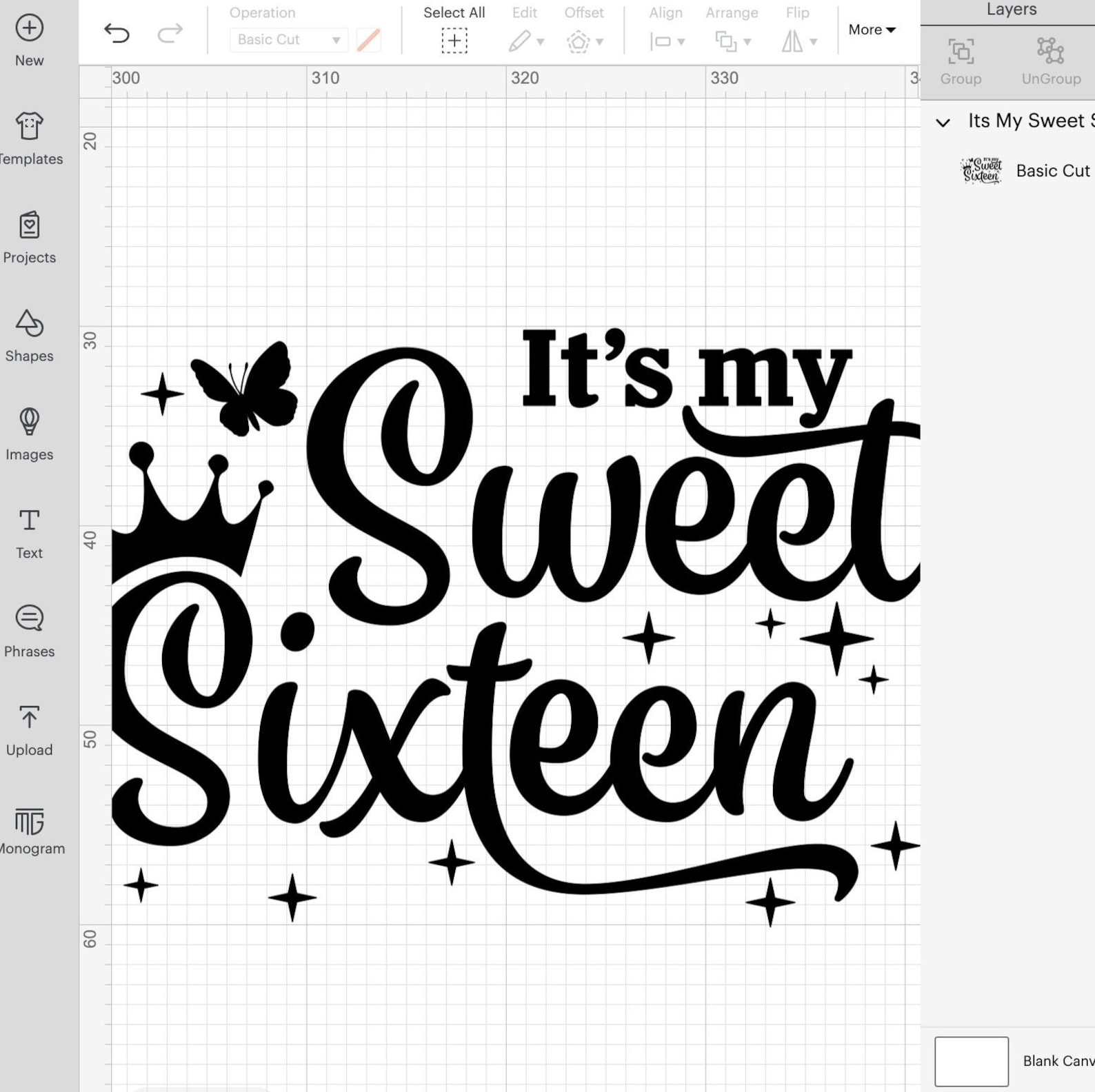 Sweet 16 Bundle SVG Sweet Sixteen Svg It's My Sweet - Etsy