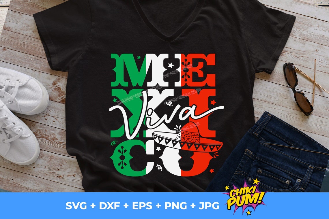 Viva Mexico Svg Mexico Flag Svg Mexico Svg Independencia De - Etsy