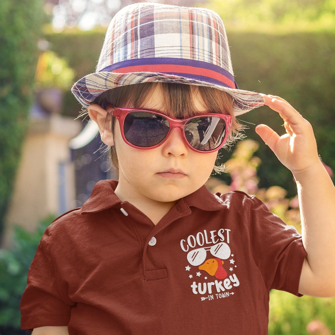 Coolest Turkey in Town Svg, Boys Thanksgiving Svg, Newborn Baby Svg ...