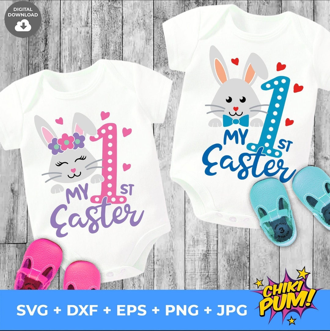 My First Easter Svg, Boy Easter Svg, Baby Girl Svg, Easter Day Svg ...
