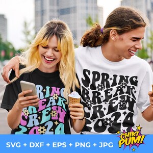 Spring Break Crew 2024 SVG, Spring Break 2024 SVG, Friends Vacation ...