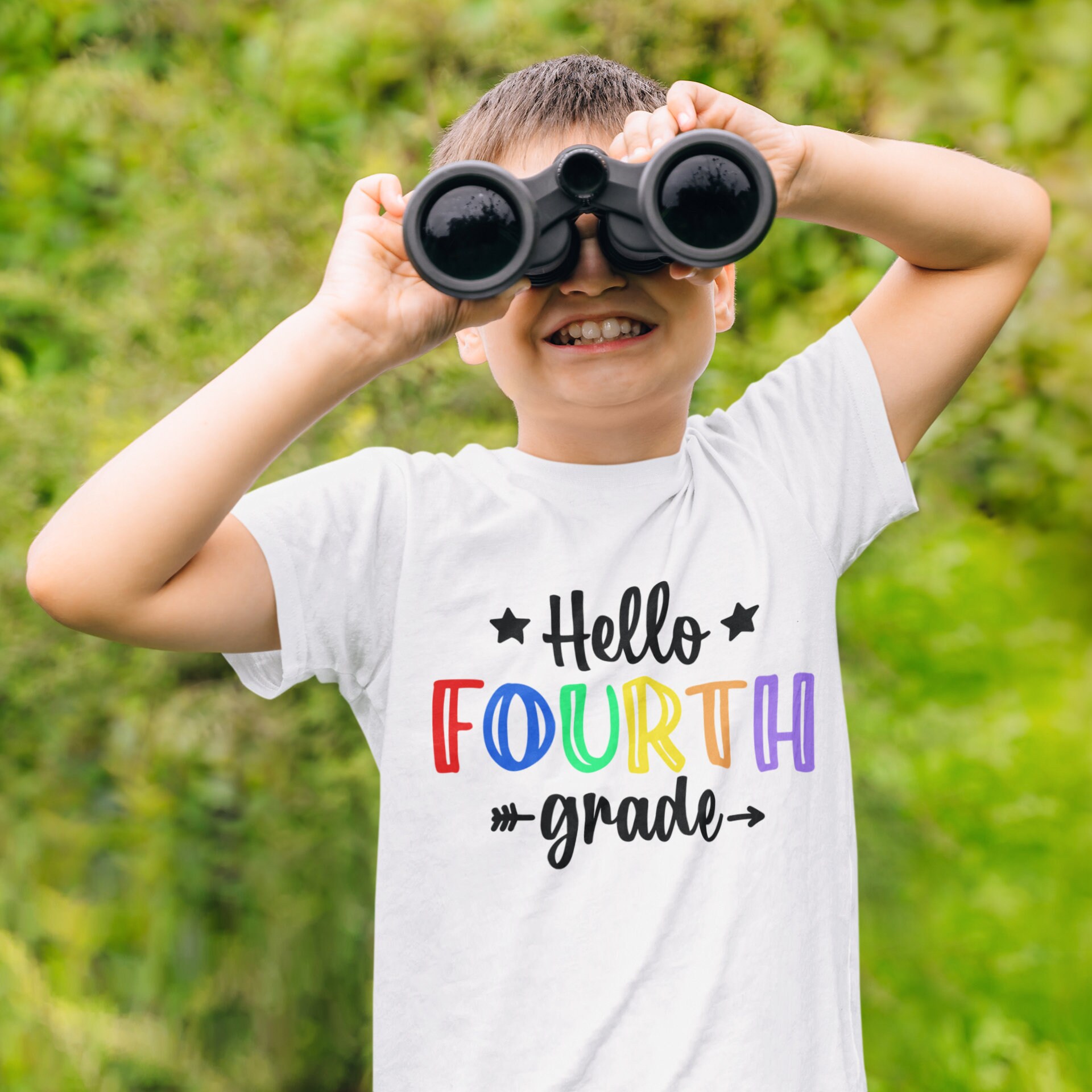 Hello Fourth Grade Svg 1st Day of School Cut Files Fourth | Etsy