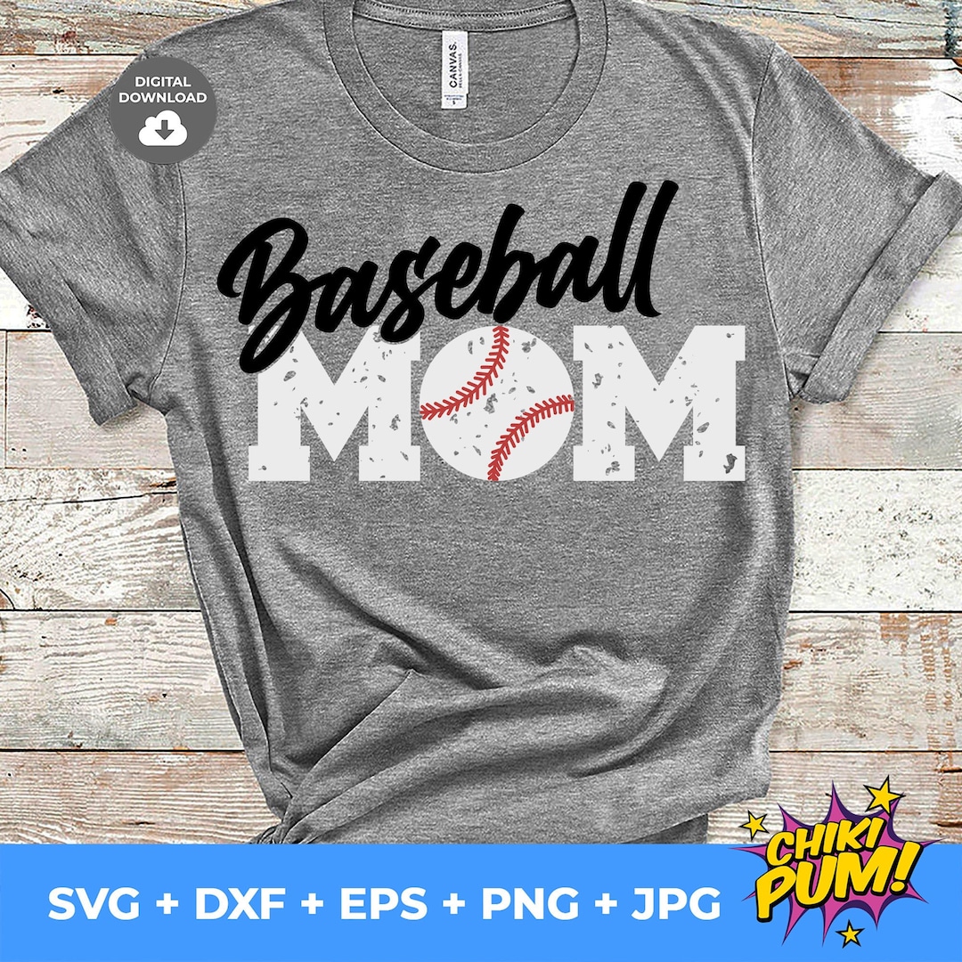 Baseball Mom SVG, Baseball SVG, Love Baseball Svg, Baseball Mom Shirt ...