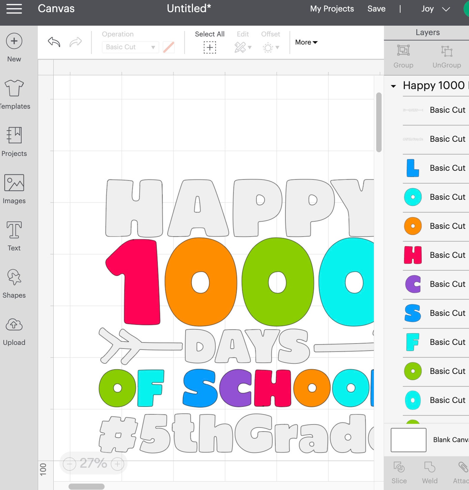 Happy 1000 Days of School SVG 5th Grade Teacher Shirt 1000 - Etsy