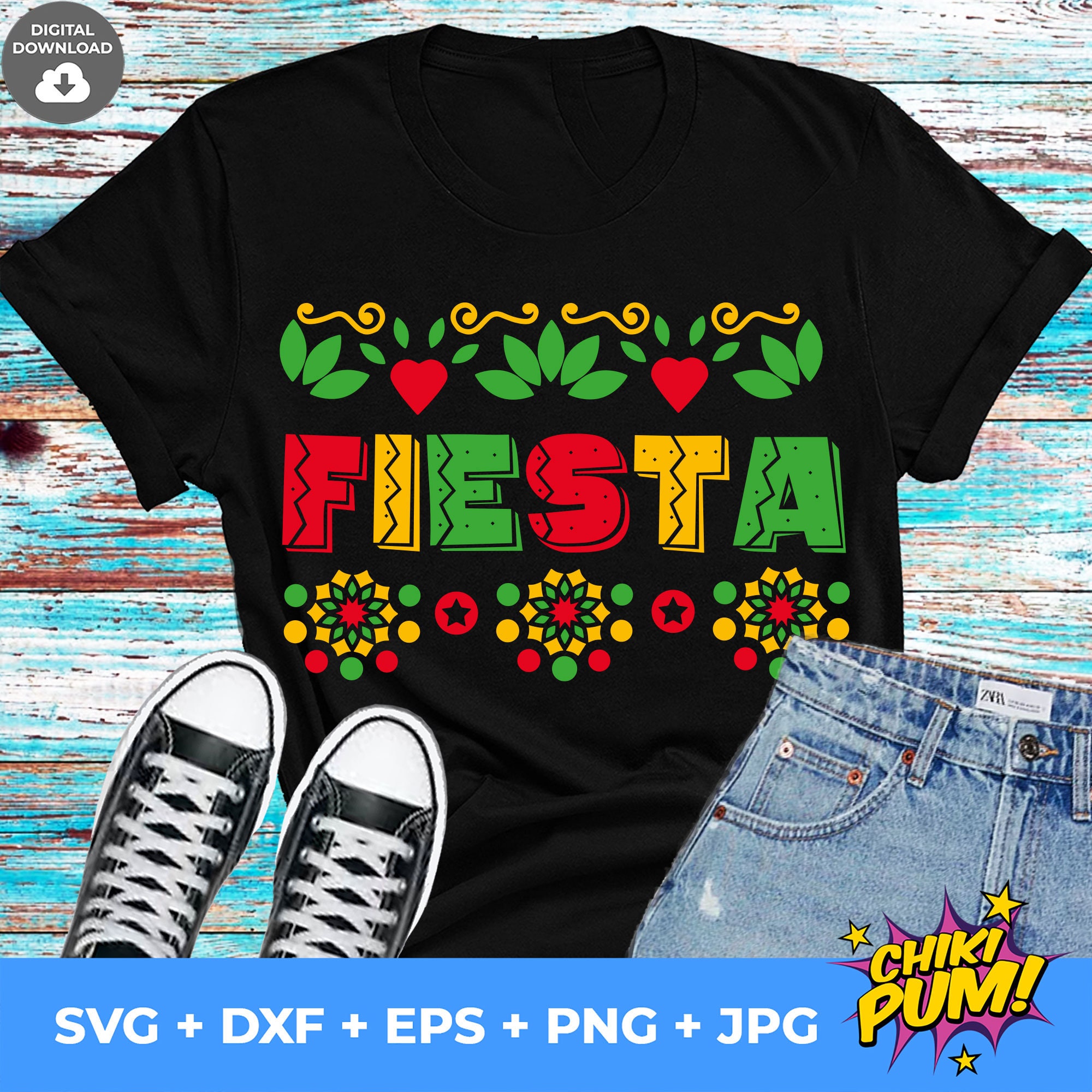 Fiesta SVG Cinco De Mayo SVG Mexico Cut Files Mexican Party - Etsy