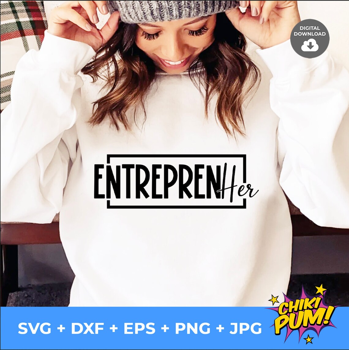 Entreprenher SVG PNG Small Business Svg Entrepreneur Her - Etsy