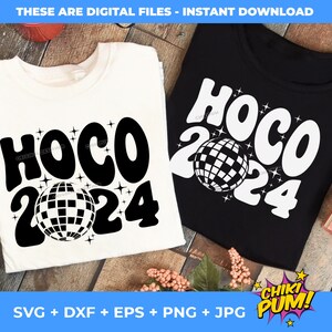 Hoco 2024 Svg, Retro Homecoming 2024 Svg, Reunion 2024 Svg, Hoco Dance ...