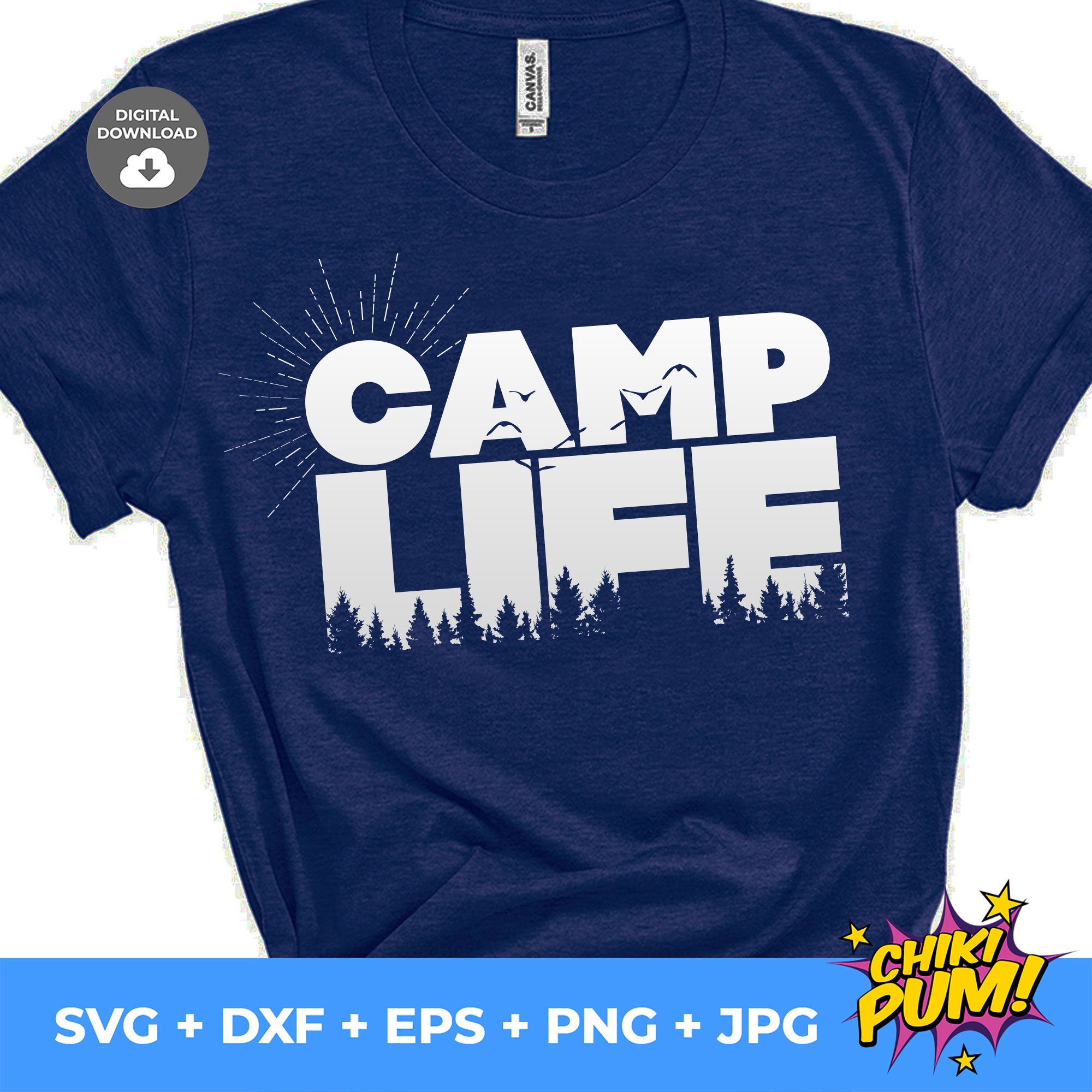 Camp Life SVG Camping SVG Happy Camper Svg Camping Crew - Etsy