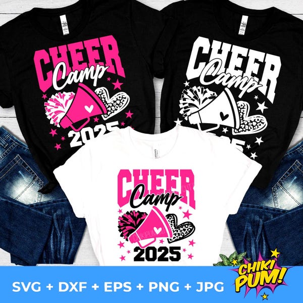 Cheer Camp 2025 Shirt - Etsy