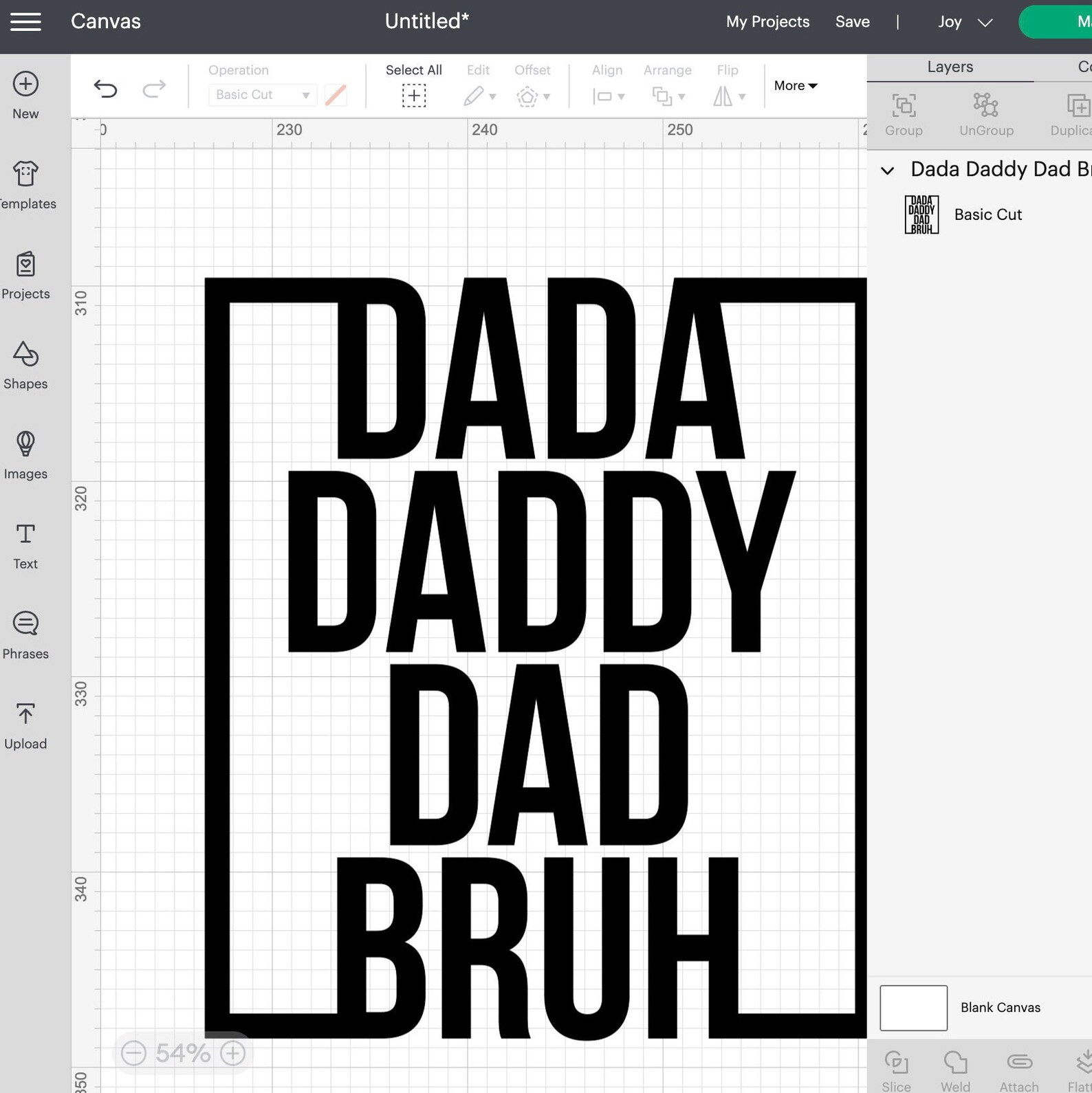 Dada Daddy Dad Bruh SVG Fathers Day SVG Daddy Shirt Svg - Etsy