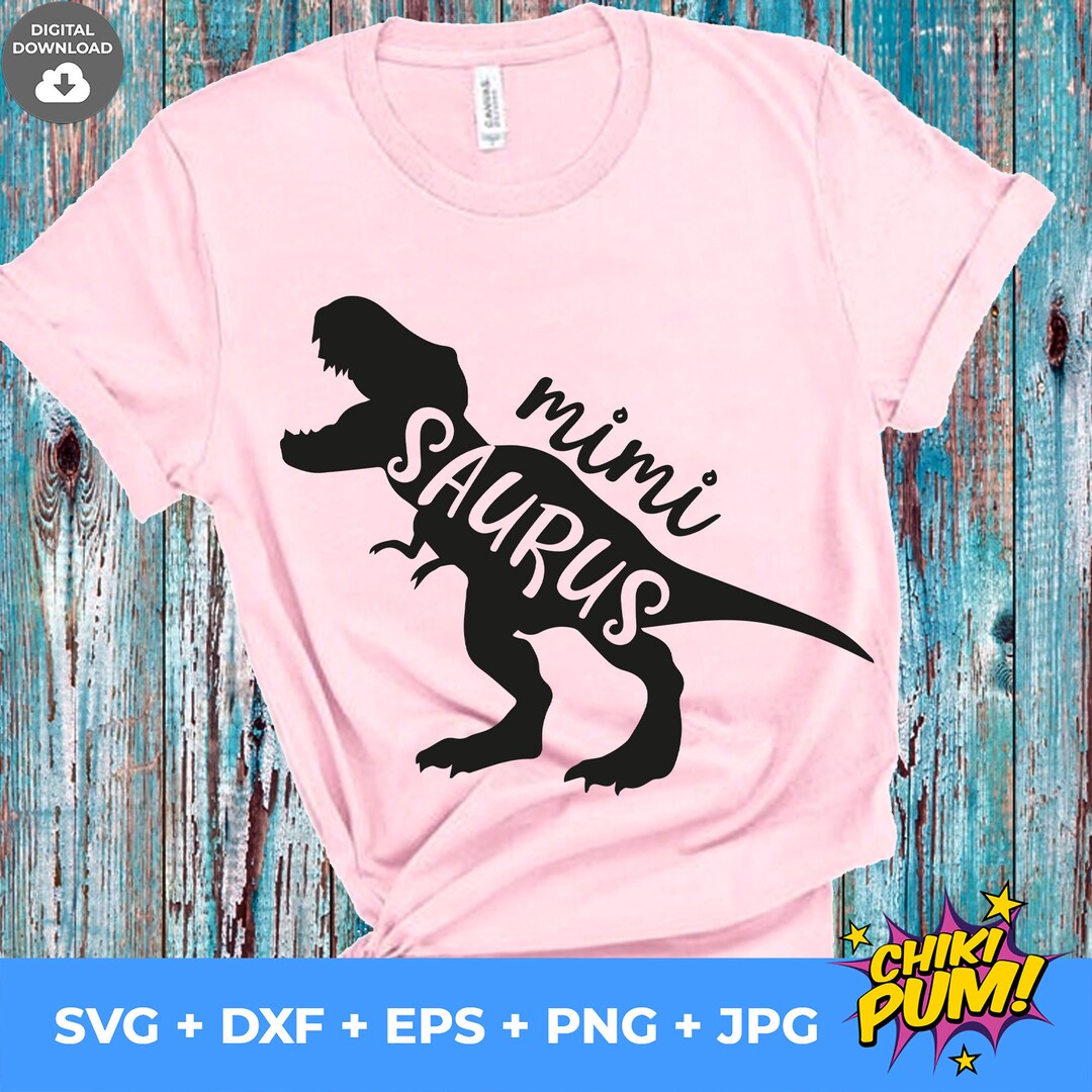 Mimi Saurus Svg, Family SVG, Dinosaur SVG, SVG File for Cricut - Etsy