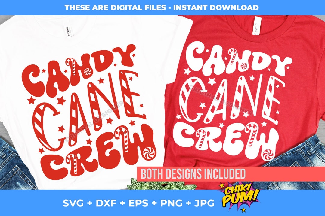 Candy Cane Crew SVG, Merry Christmas SVG, Christmas Svg, Candy Cane Svg ...
