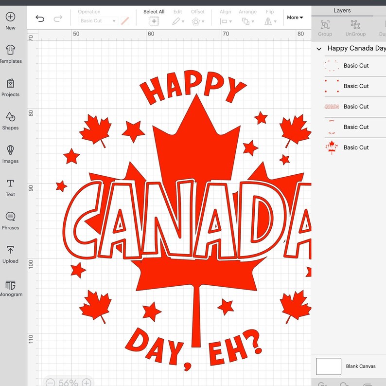 Happy Canada Day Svg Canadian Svg Eh Svg Kids Svg Baby - Etsy