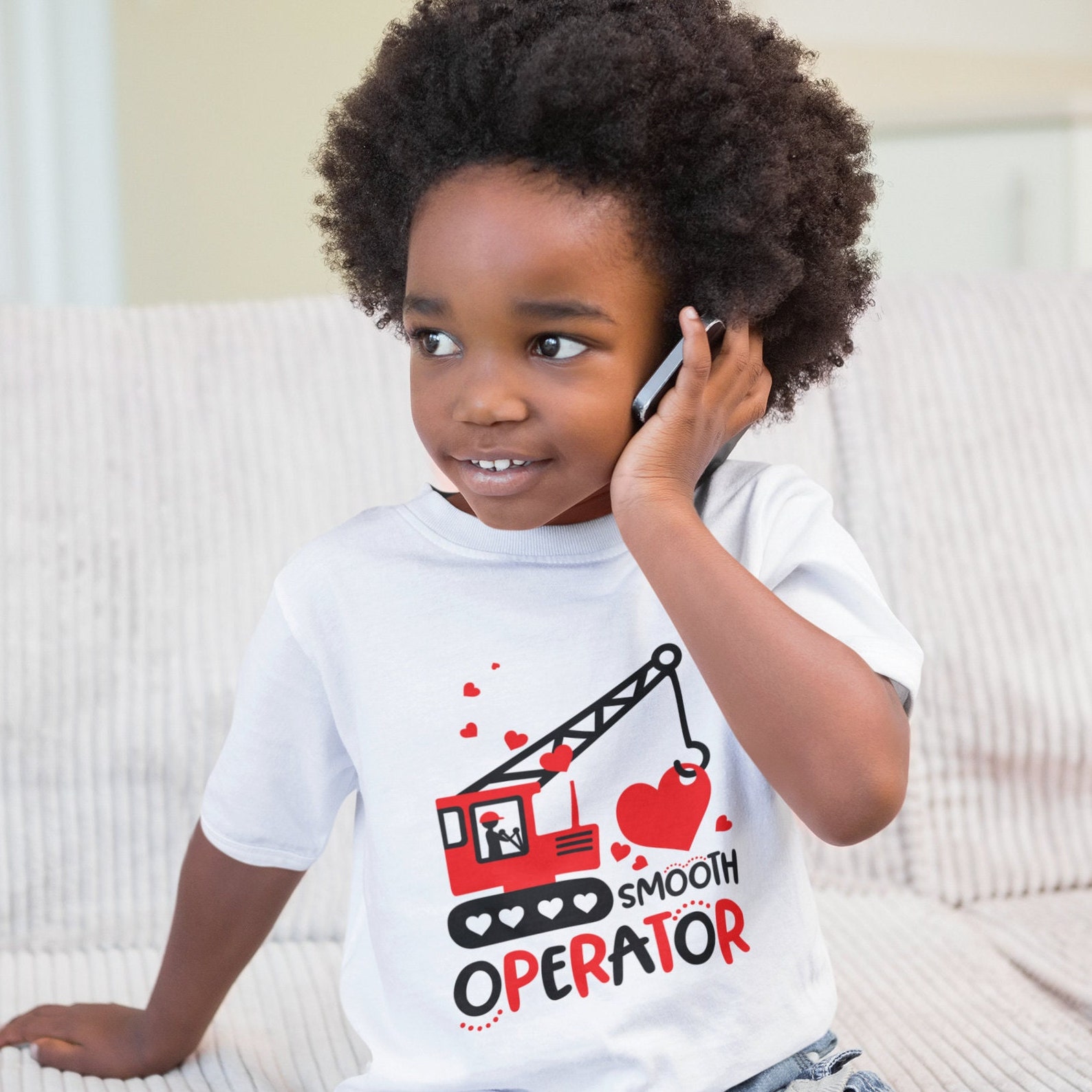 Boy Valentines SVG Smooth Operator SVG Construction - Etsy