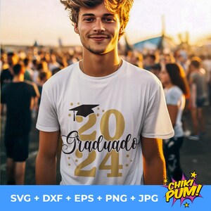 Class of 2024 Spanish Graduation SVG, Orgullosa Familia Svg, Graduado ...