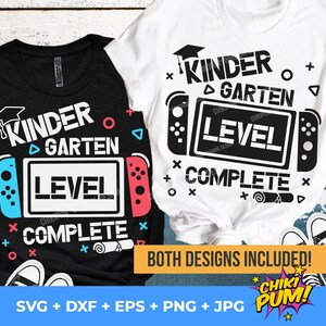 Kindergarten Level Complete Svg, Kindergarten Graduation Svg, End of ...