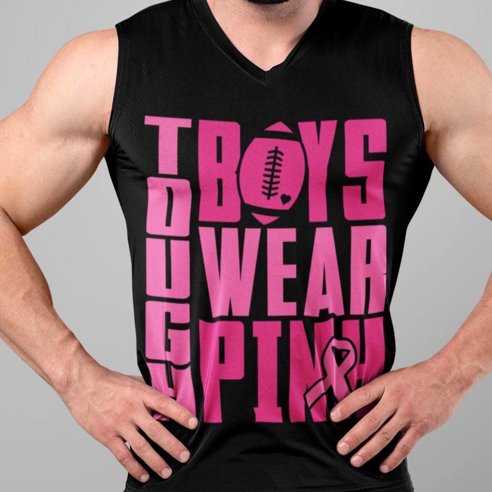 Tough Boys Wear Pink Svg, Breast Cancer Awareness Svg, Breast Cancer ...