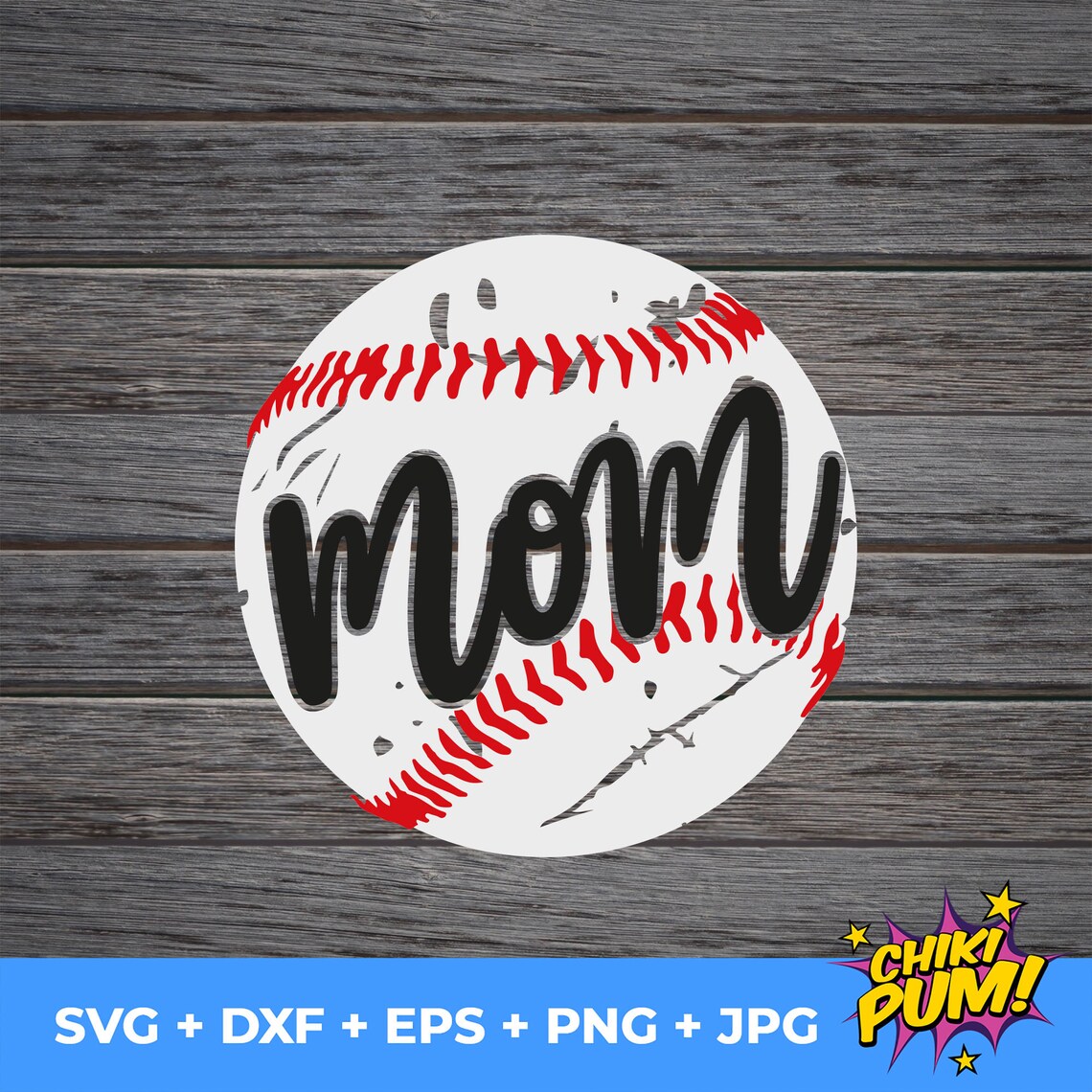 Baseball Mom SVG Baseball SVG Grunge Baseball Svg Baseball | Etsy