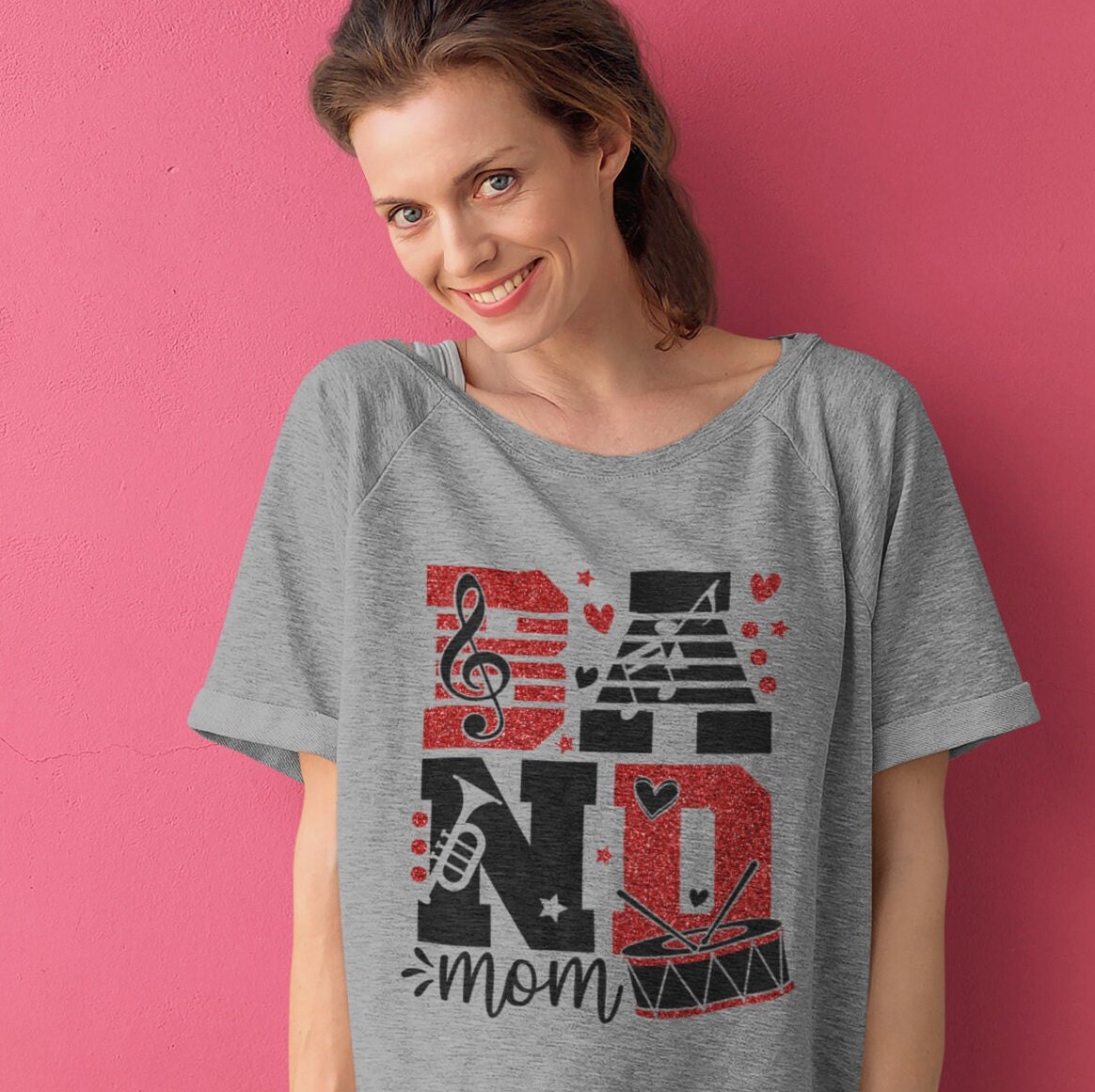 Band Mom Svg Band Mom Png Iron on Band Marching Band Mom - Etsy