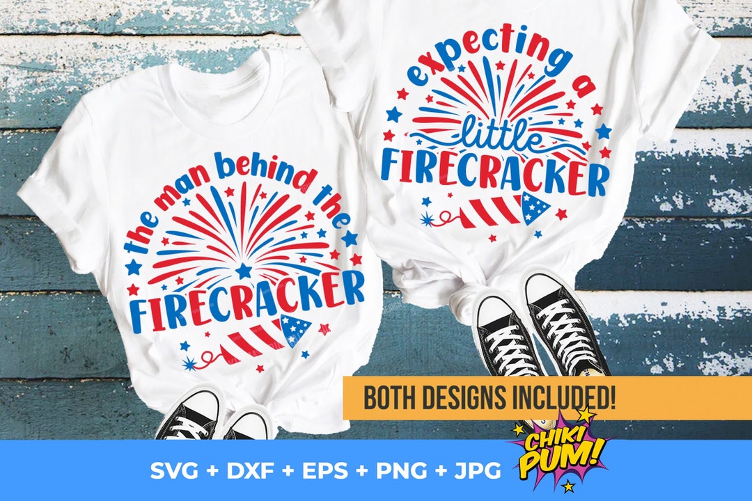 Expecting a Little Firecracker SVG PNG: 4th of July Pregnancy ...