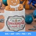 Gingerbread Baking Co SVG Christmas Gingerbread SVG Cut - Etsy