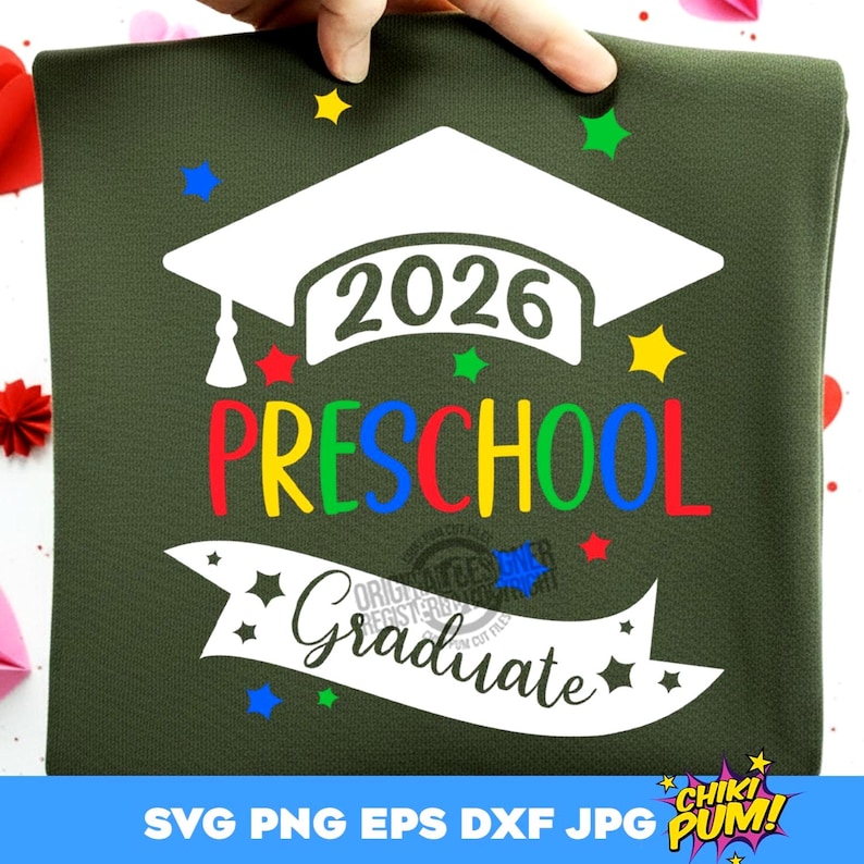 2026 Preschool Graduate SVG, Preschool Graduation SVG, Preschool PNG ...