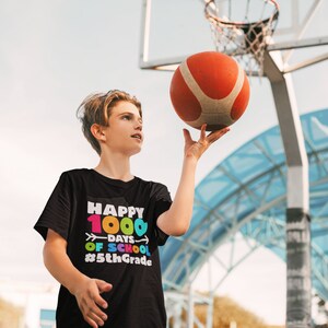 Happy 1000 Days of School SVG, 5th Grade Teacher Shirt, 1000 Days ...