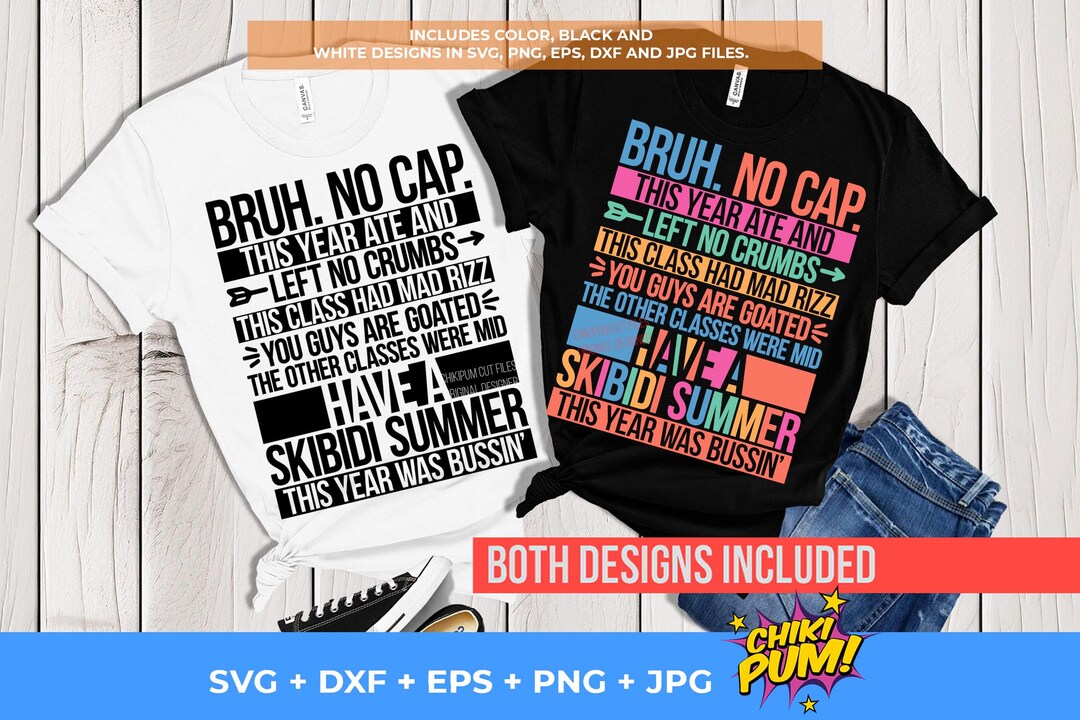 Bruh No Cap SVG PNG, Funny Gen A Teacher SVG, Last Day of School 2025 ...