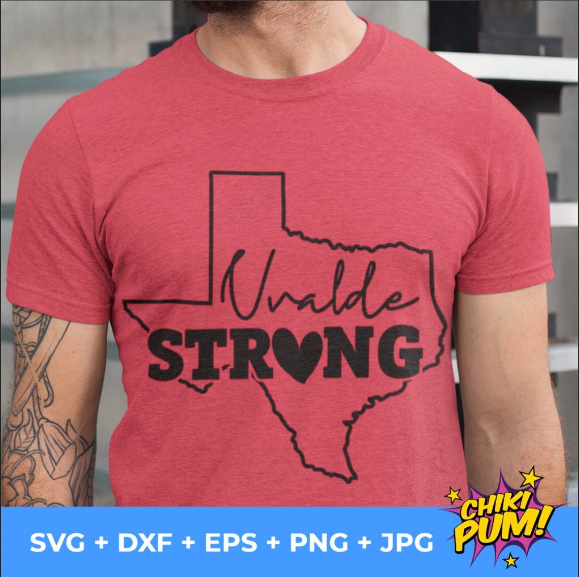 Uvalde Strong SVG Pray for Texas Png Pray for Uvalde Svg - Etsy