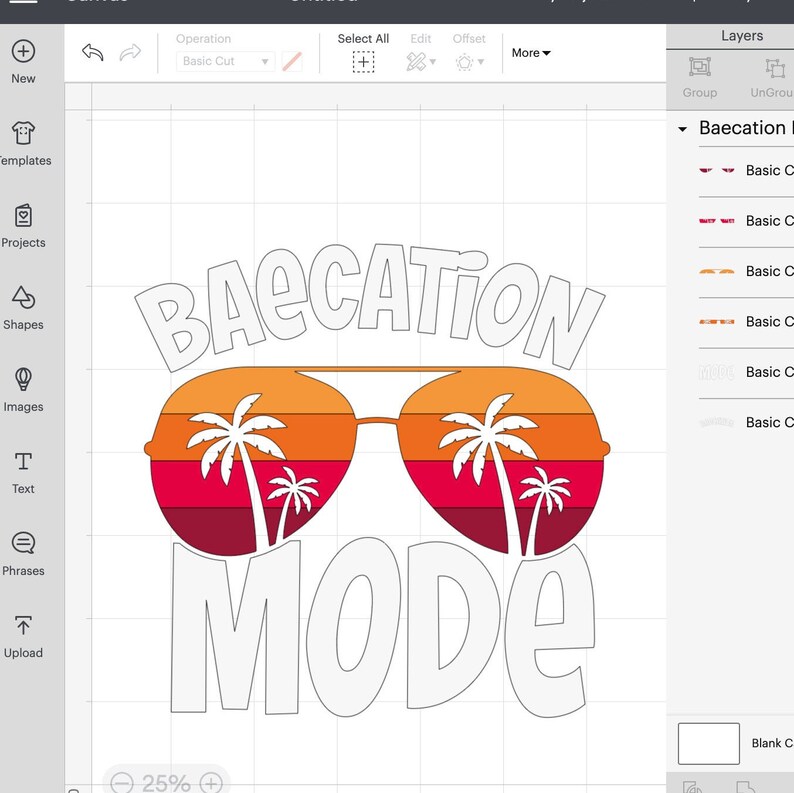 Baecation Mode Svg Baecation Vibes Cut File Instant Download | Etsy