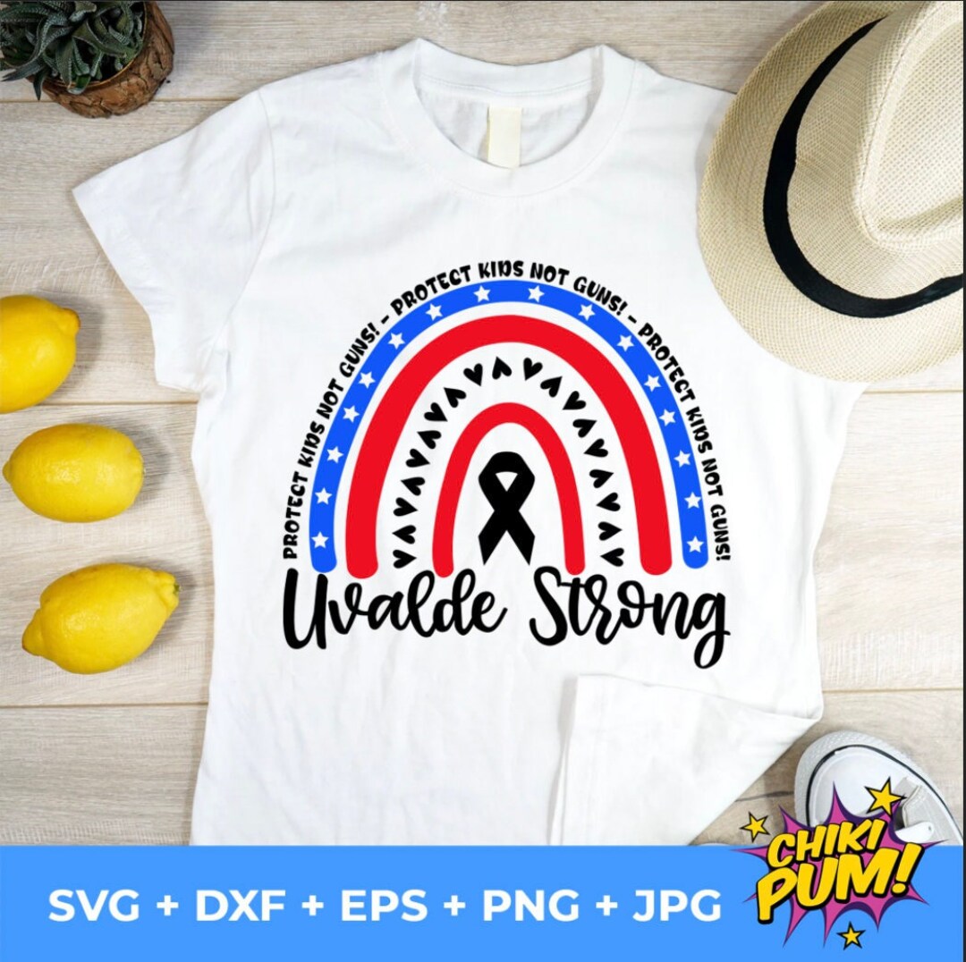 Uvalde Strong SVG, Uvalde Rainbow SVG, Pray for Texas SVG, Pray for ...