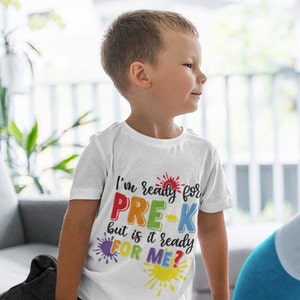 I'm Ready for Pre-k but is It Ready for Me Svg, Pre-k Svg, First Day of ...