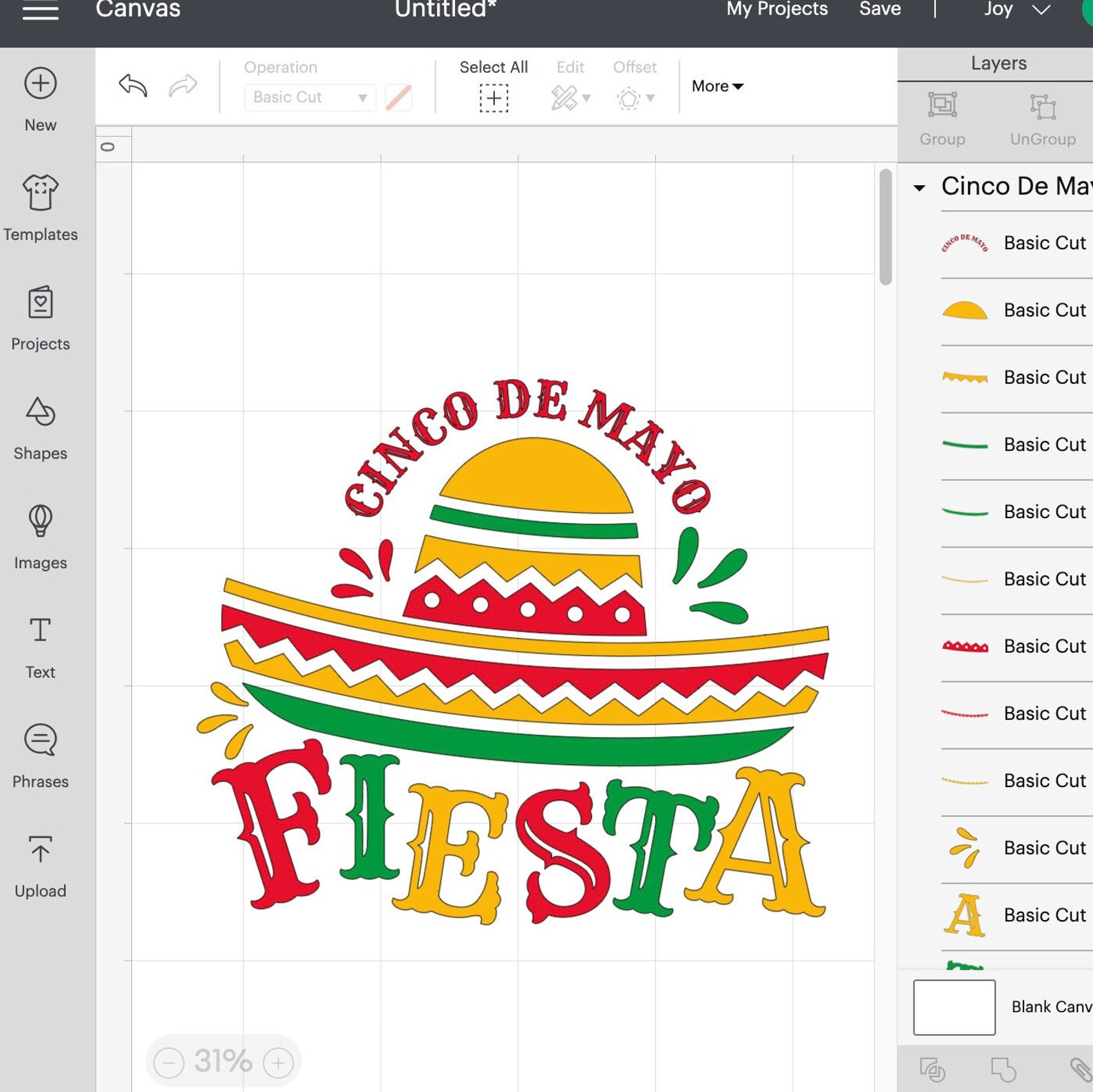 Cinco De Mayo SVG Fiesta SVG Mexican Hat Digital Cut Files - Etsy