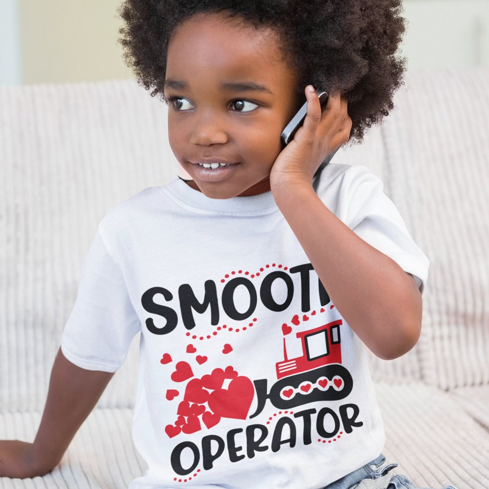 Boy Valentines SVG Smooth Operator SVG Construction - Etsy