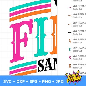 Viva Fiesta Svg, San Antonio SVG, Cinco De Mayo Svg Png, Fiesta Sucia ...