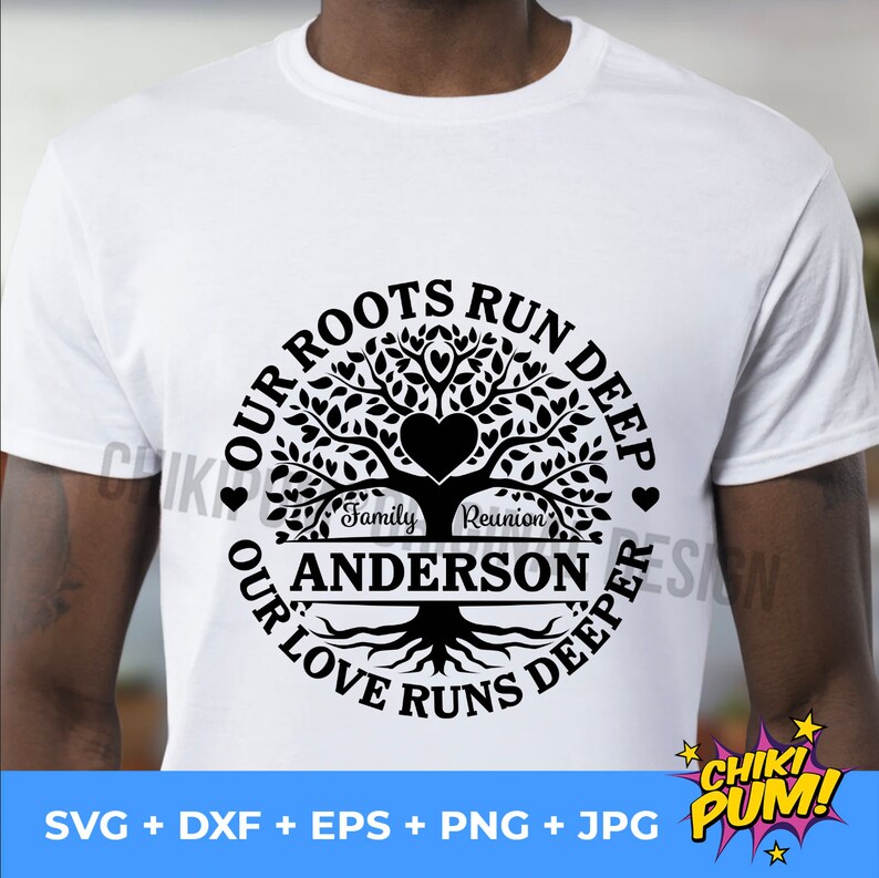 Our Roots Run Deep but Our Love Runs Deeper SVG Family - Etsy