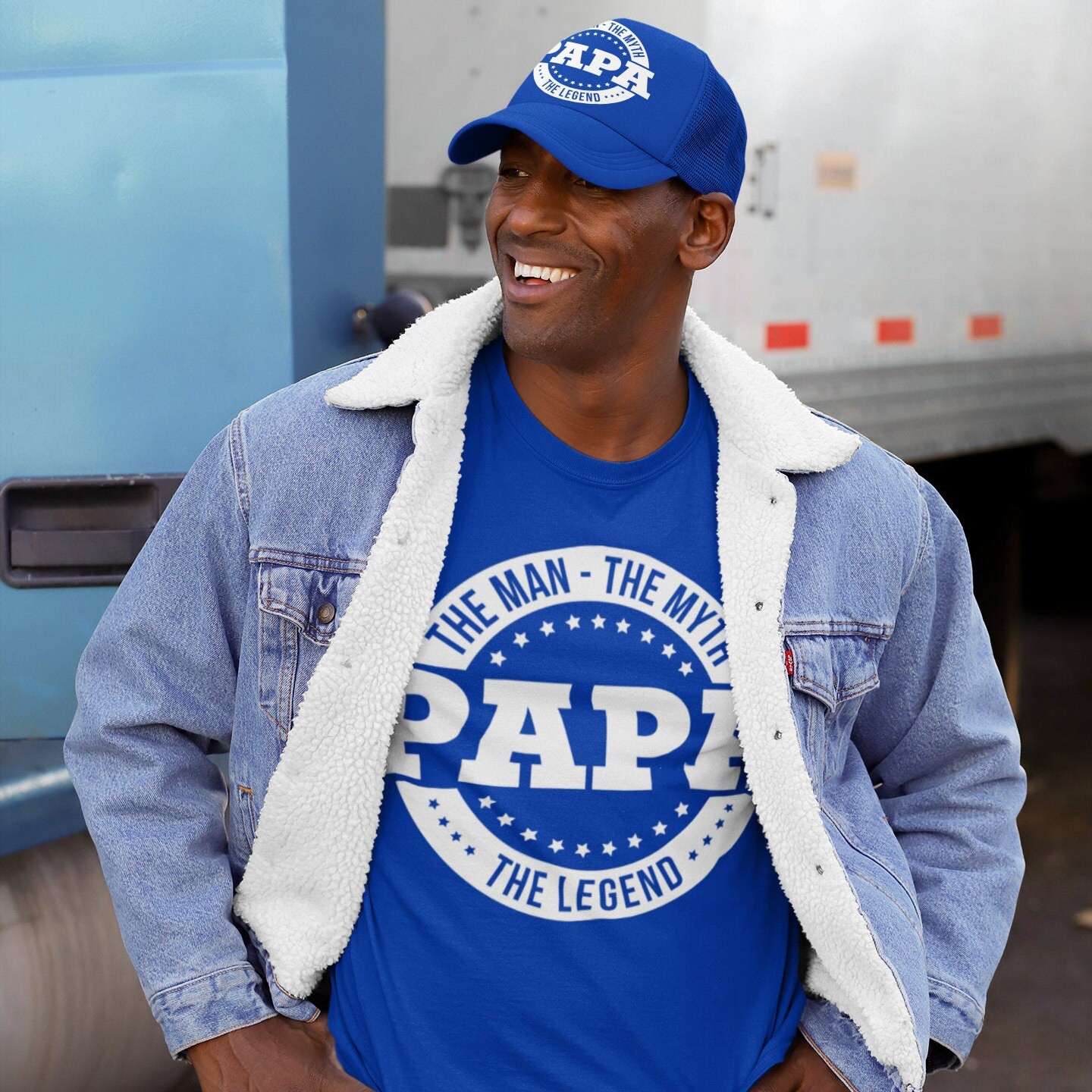 Papa the Man the Myth Papa the Legend Svg Papa Svg Fathers | Etsy