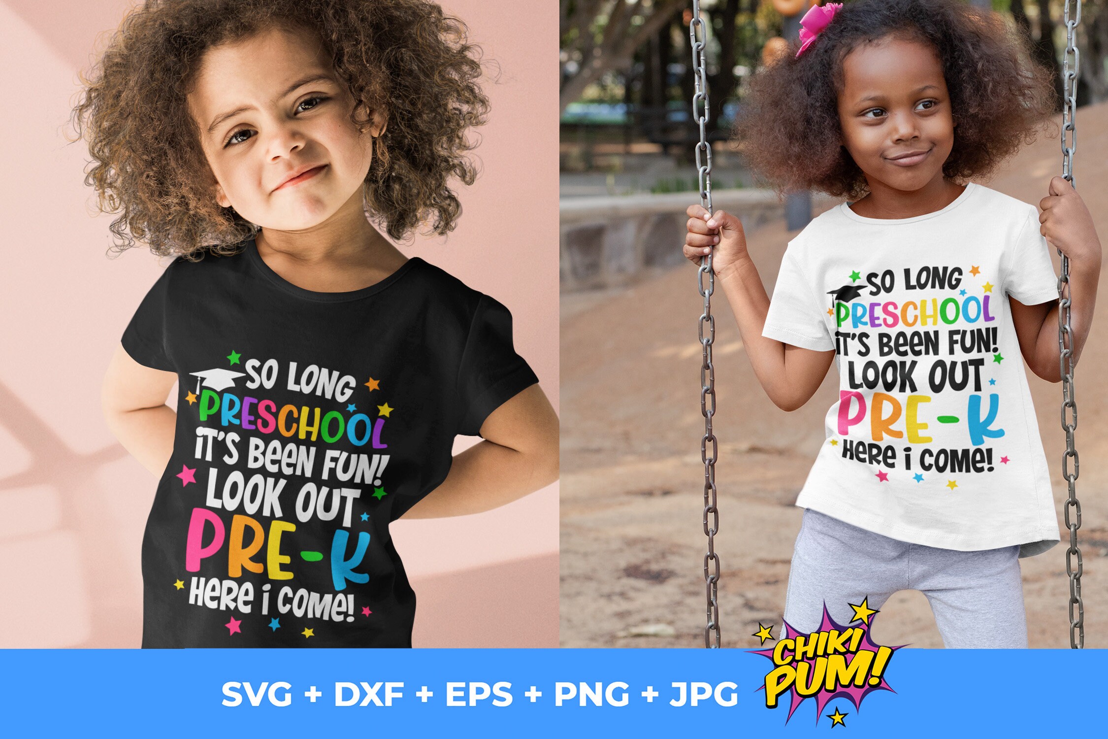 Preschool Graduation T-shirt Design: Pre-k SVG, PNG, Cricut Cut Files ...