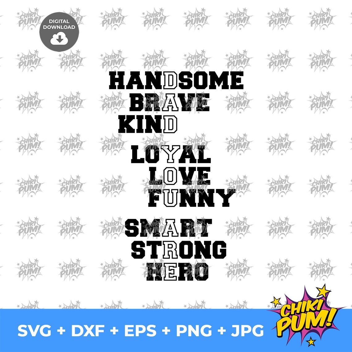 Dad You Are Svg Dad Acronym Shirt SVG PNG EPS Jpg Dxf - Etsy