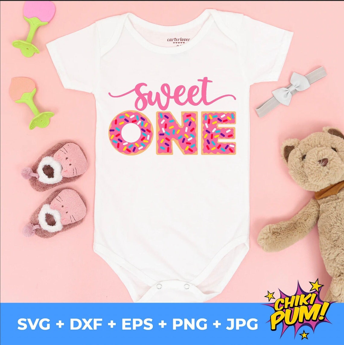Sweet One SVG First Birthday Cutting File 1st Birthday Party - Etsy