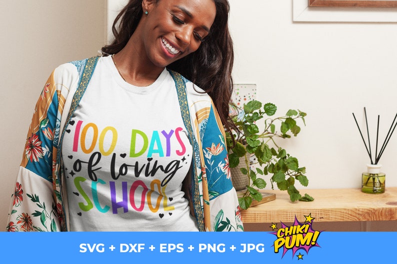100 Days of Loving School SVG 100 Days of School SVG 100 - Etsy