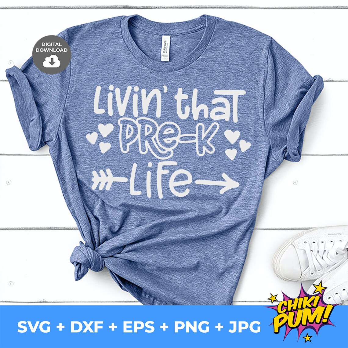 Livin' that Pre-K life svg Living that Pre-K life svg | Etsy