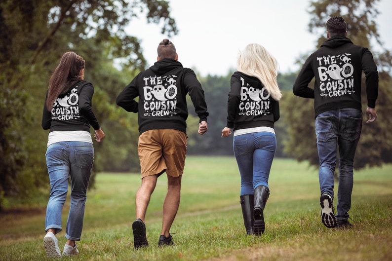 Boo Cousin Crew SVG PNG: Halloween Family Reunion Cut Files Cricut ...