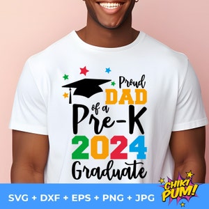 Pre-k Graduation 2024 Family Bundle SVG, Pre-k Grad 2024 SVG, Proud Mom ...