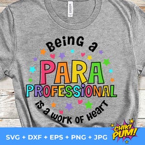 Paraprofessional Svg, Para Professional Svg, Digital Cut File, Instant ...