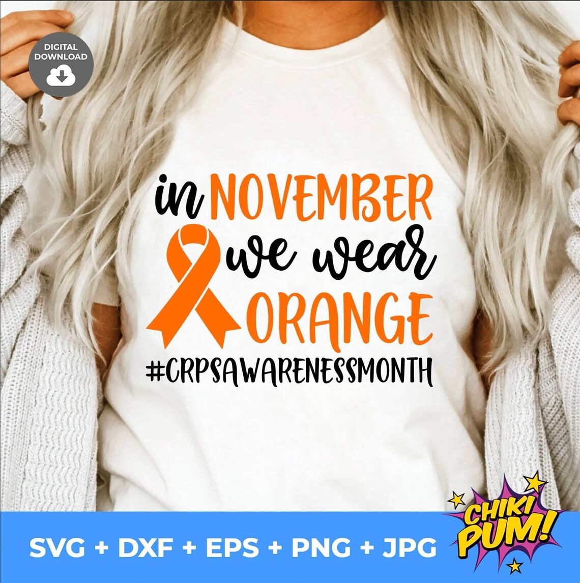 Rsd Awareness Svg File Crps Fighter Svg Crps Survivor Svg - Etsy