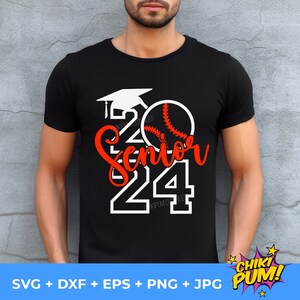 Senior 2024 SVG, Baseball Graduate 2024, Senior Baseball SVG, Class of ...